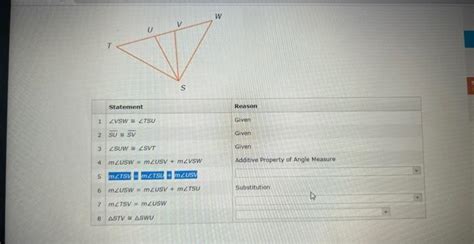 Solved 5 And 7 Additive Property Of Angle Measure Additive