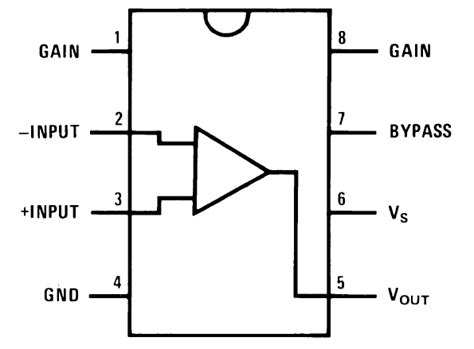 Lm386 Ic Circuit Diagram