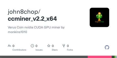 Github John8chopccminerv22x64 Verus Coin Nvidia Cuda Gpu Miner By Monkins1010