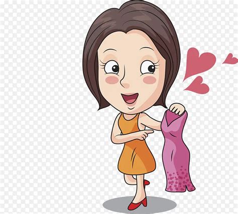 卡通时尚女孩png图片素材下载 图片编号8426514 Png素材网