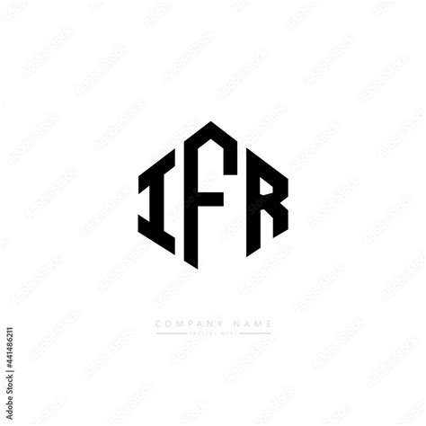 Ifr Letter Logo Design With Polygon Shape Ifr Polygon Logo Monogram Ifr Cube Logo Design Ifr