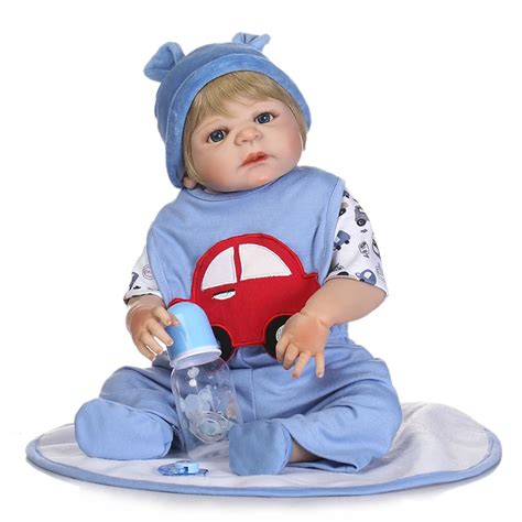 NPK, новинка, deign reborn baby doll, кукла блонд для мальчика ...