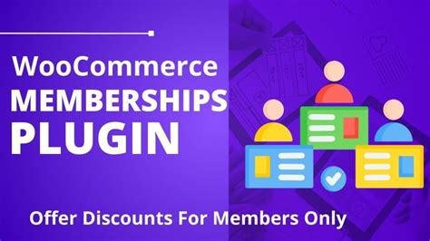 Membership Website Using Woocommerce Memberships Plugin