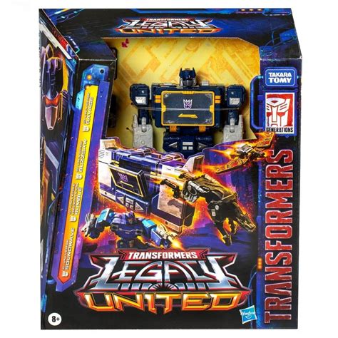 Трансформеры игрушки Hasbro Transformers Legacy United Leader Class G1 Universe Soundwave 17