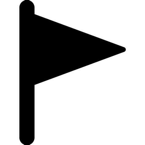 Triangular Flag Vector Svg Icon Svg Repo