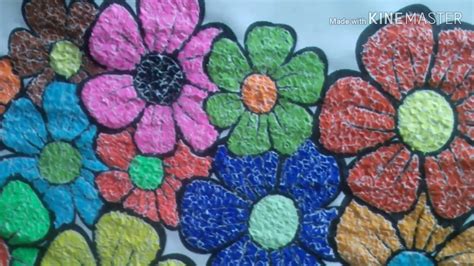 Cara Membuat Kolase Bunga Dari Kertas Origami All About Origami