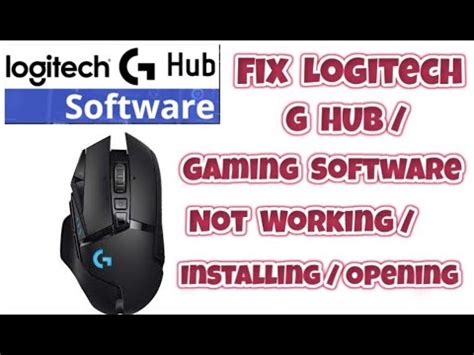 Logitech G Hub Not Installing Nor Launching Jzamobi
