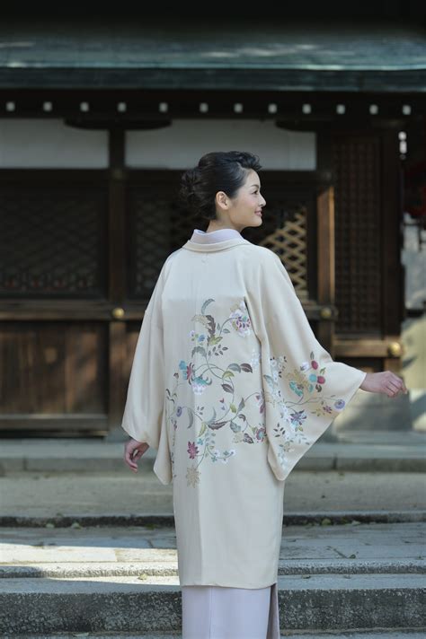 誂え着物コート 着物コート 羽織 着物 ウールコート 道中着