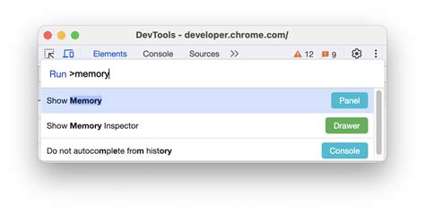 Memory Panel Overview Chrome Devtools Chrome For Developers