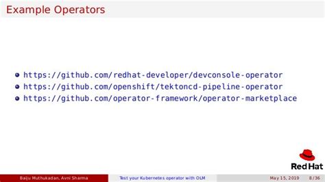 Test Your Kubernetes Operator With Operator Lifecycle Management