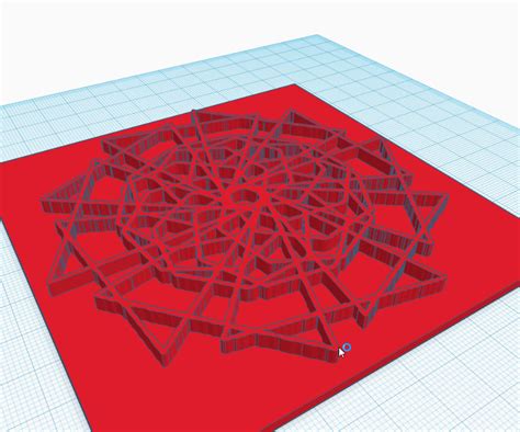 3d Geometric Art Impression Tile Tinkercad And Scratch 3 Steps With Pictures Instructables 3d Geometric Art Impression Tile Tinkercad And Scratch 3 Steps With Pictures Instructables