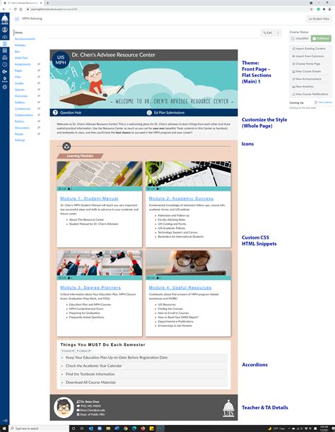 Canvas Course Designs