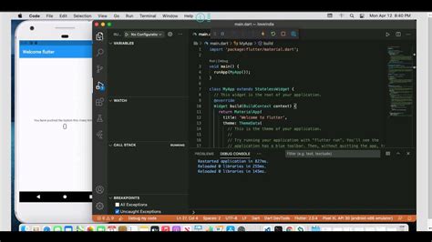 How To Run Flutter Android Project On Mac Os Youtube