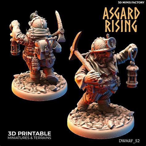 Dwarf Miners B From Asgard Rising Dwarven Holds Infantry