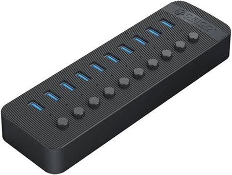 ORICO Powered USB Hub Ports W USB Data Hub With Individual On Off Switches And V A