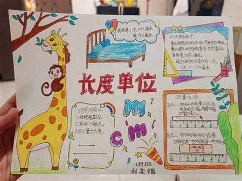 收集生活中的长度单位思维导图 收集生活中长度单位的大数 图片 网专笔记