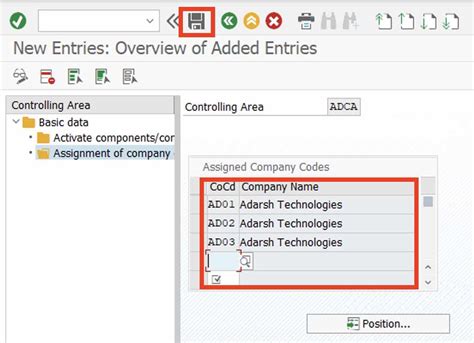How To Set Up Controlling Area In Sap Hana Sap Tutorial