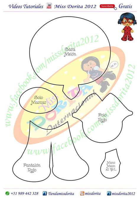 Pin On Moldes Miss Dorita Ladybug Crafts Ladybug Crafts