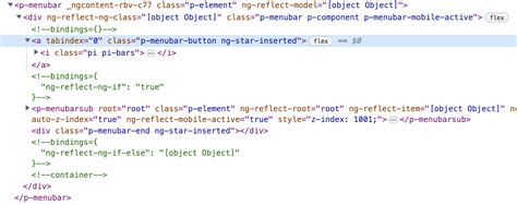 P Menubar SEO Optimization For Mobile Dropdown Button Issue Primefaces Primeng GitHub