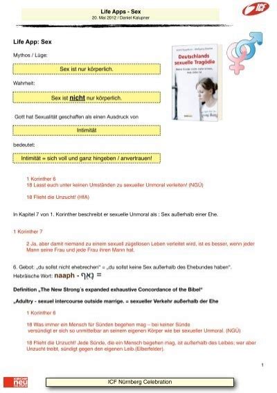 Life App Sex Icf Nürnberg