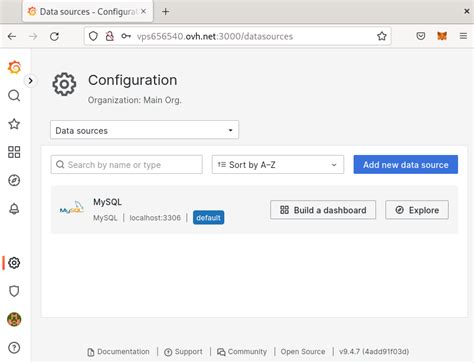 Uso De Grafana En El Vps Del M Ster De Industria El Curso