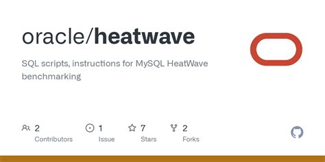 Github Oracleheatwave Sql Scripts Instructions For Mysql Heatwave