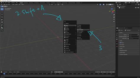 How To Add Sphere In Blender