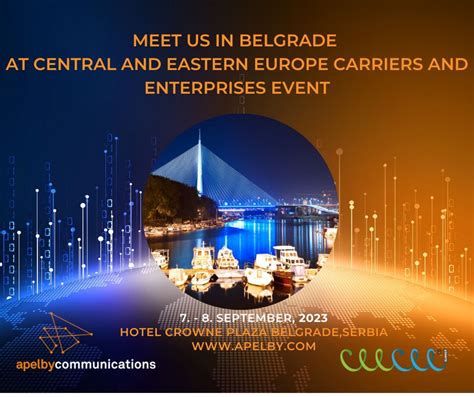 Apelby Communications On Linkedin Belgrade Ceecee Telecommunications
