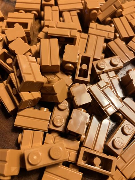 Lego Brick Modified X With Masonry Profile Kleur Medium Nougat Catawiki