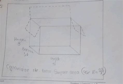 Calculate The Total Surface Area Use 227 StudyX