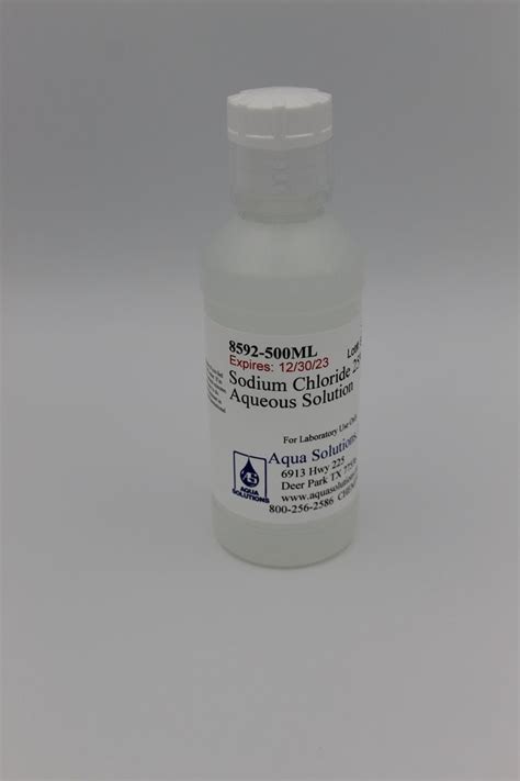 Aqueous Solution Of Sodium Chloride