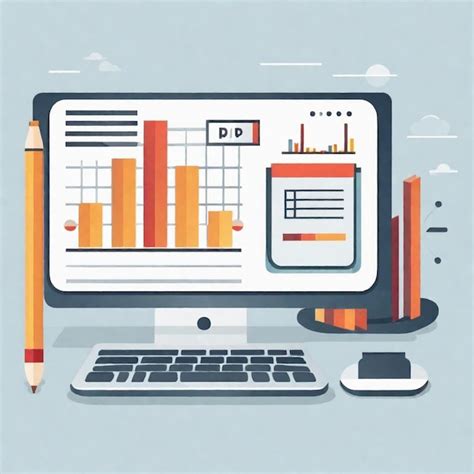 Premium Ai Image Analyzing Data And Creating A Summary