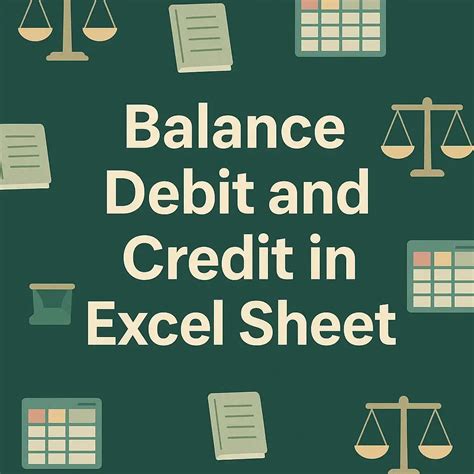 Excel Balance Sheet Formula For Debit And Credit 4 Examples Excel Insider
