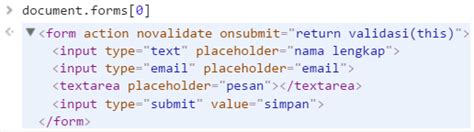 Cara Validasi Formular Melalui Javascript Part 1