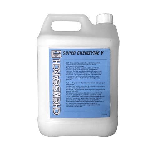 Купить средство для прочистки труб и устранения засоров SUPER CHEMZYME V