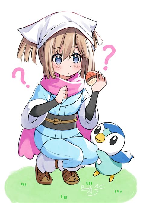 Binato Lulu Akari Pokemon Piplup Rom Neptunia Neptune Series Nintendo Pokemon