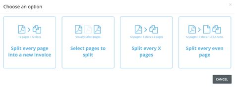 can i split a single document file into multiple invoices getmyinvoices