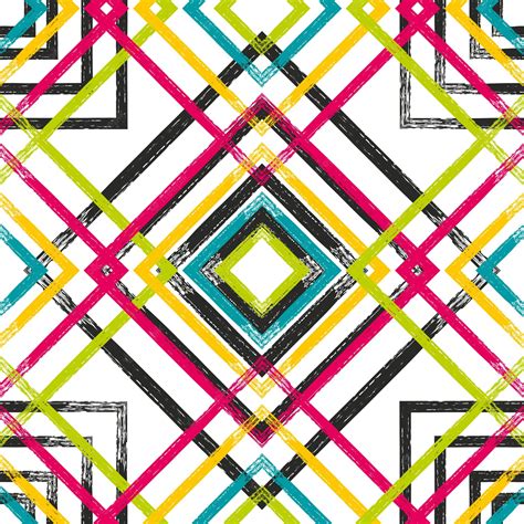 Premium Vector Abstract Geometric Seamless Pattern Design