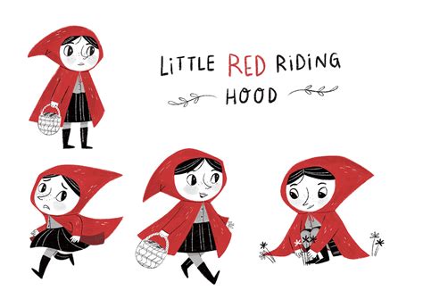 Babe Red Riding Hood Character Designs On Behance