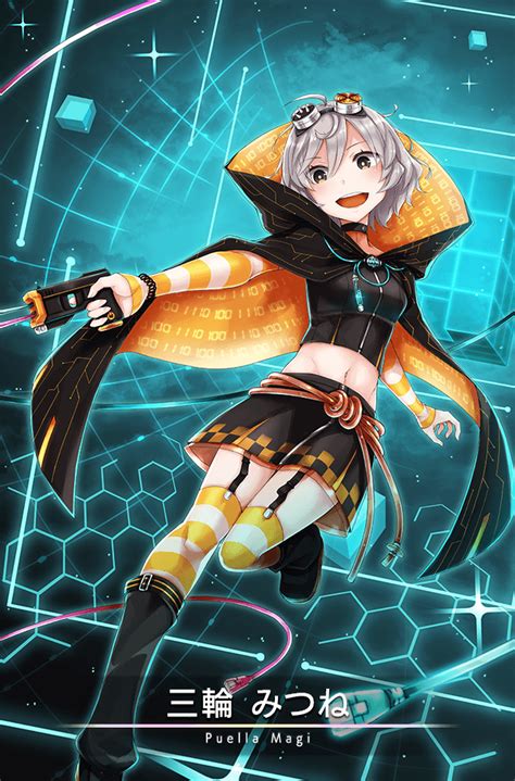 Ayakura Juu Miwa Mitsune Magia Record Mahou Shoujo Madoka Magica