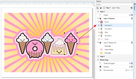 Managing Objects Layers And Pages Corel Discovery Center