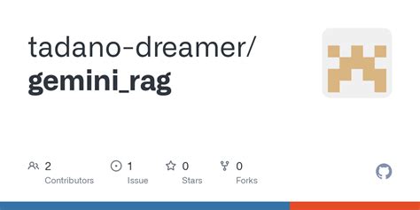 Github Tadano Dreamergeminirag