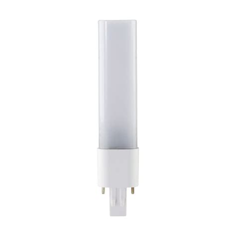 Satco Lighting Single 55 Watt Pl Cfl Plugin Gx23 Led Bulb 500