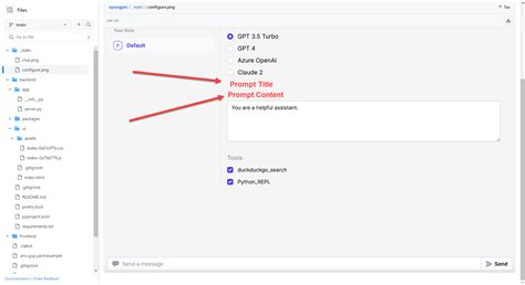 Default OpenGPTs Agent Personas Issue 7 Langchain Ai Opengpts GitHub