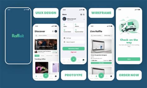 Design Mobile App Uiux Wireframe And Prototype In Figma By Victornetdesign Fiverr