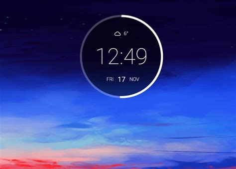 Moto Widget Clock Temp Date Etc 1 By Fallingtitan On Deviantart