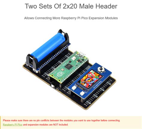 樹莓派 Pico Gpio 介面擴充模組2組2×20 莓亞科技 官網
