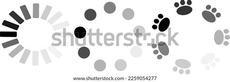 Set Loading Icons Load Load Icons Stock Vector Royalty Free 2259054277 Shutterstock