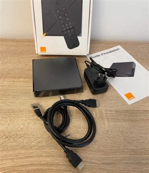 DÉcodeur Tv Uhd Mini Alimentation Neuf Orange 4k Sans DÉcodeur Tv Uhd Mini Alimentation Neuf Orange 4k Sans