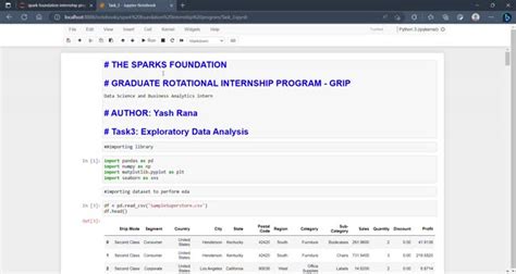 Yash Rana On Linkedin Task3 Thesparksfoundation Internship